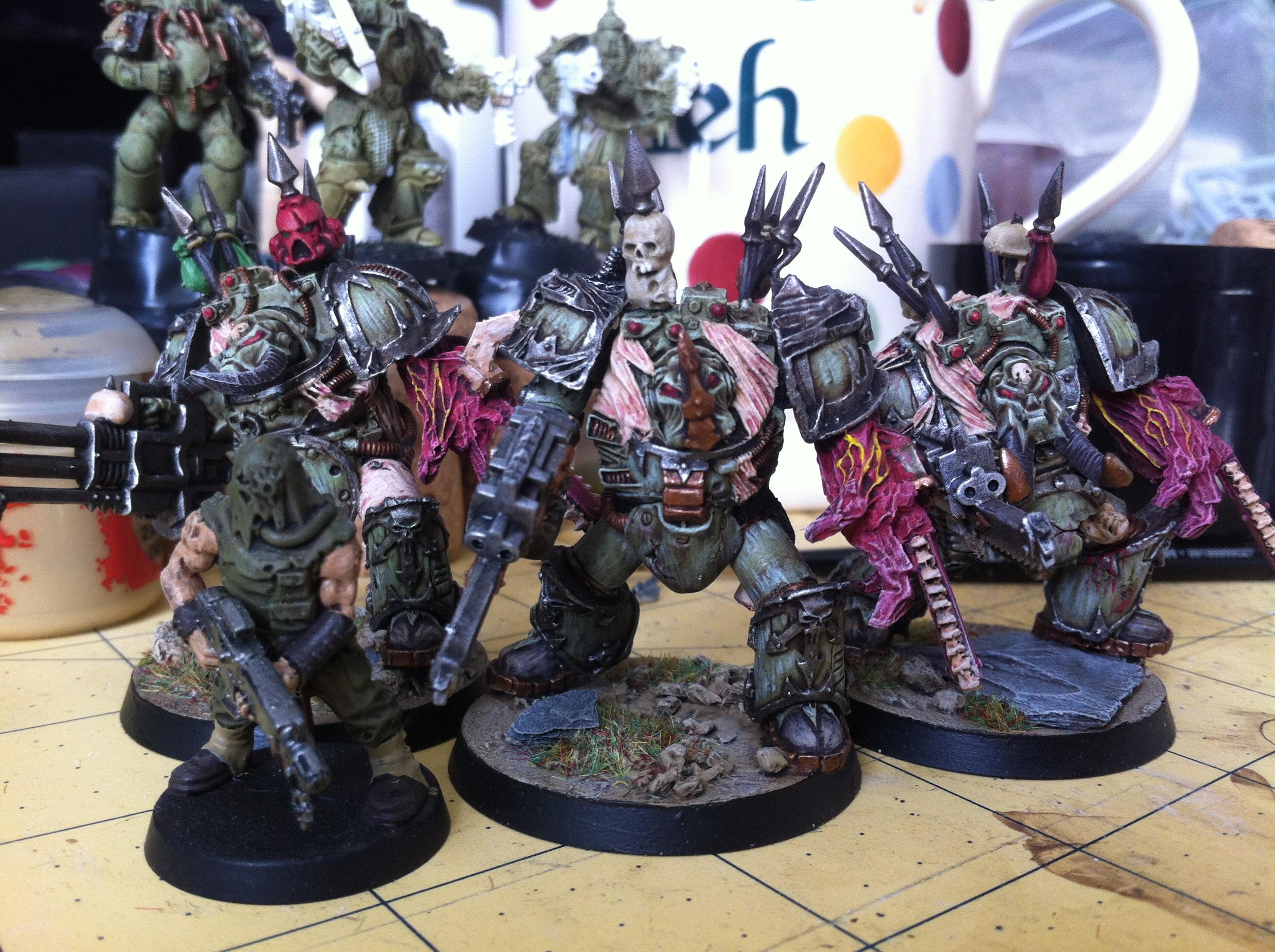 Nurgle Terminators - Nurgle Terminators - Gallery - DakkaDakka